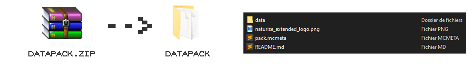 Comment installer un datapack - FunkyToc's Dimension