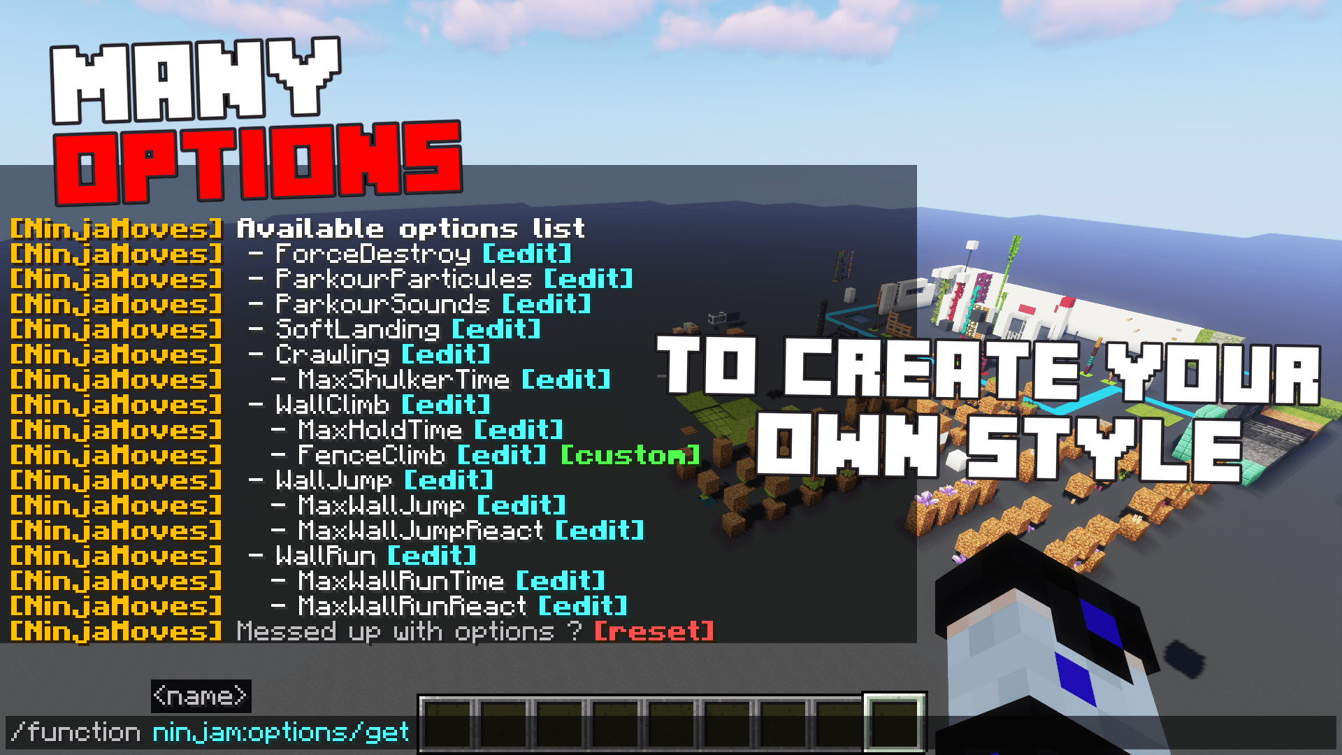 Ninja Moves Datapack - FunkyToc's Dimension