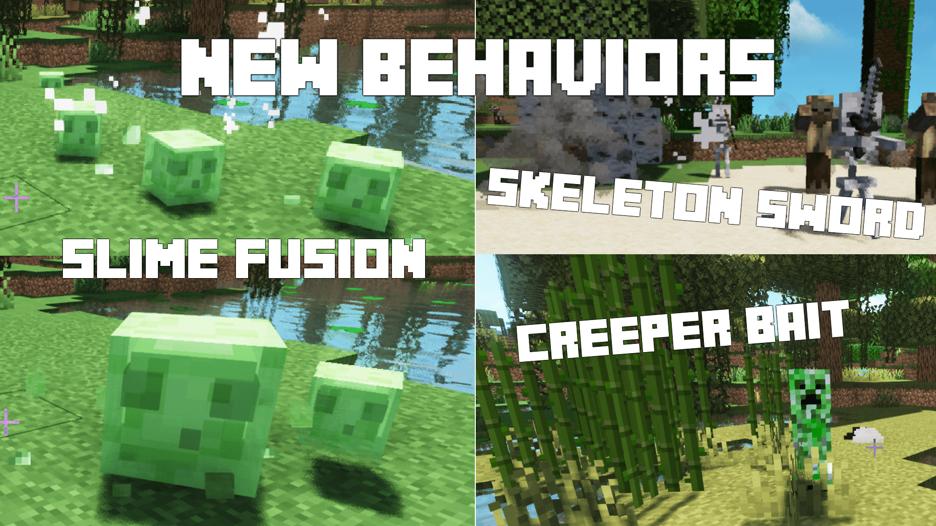 Better Vanilla Mobs - FunkyToc's Dimension